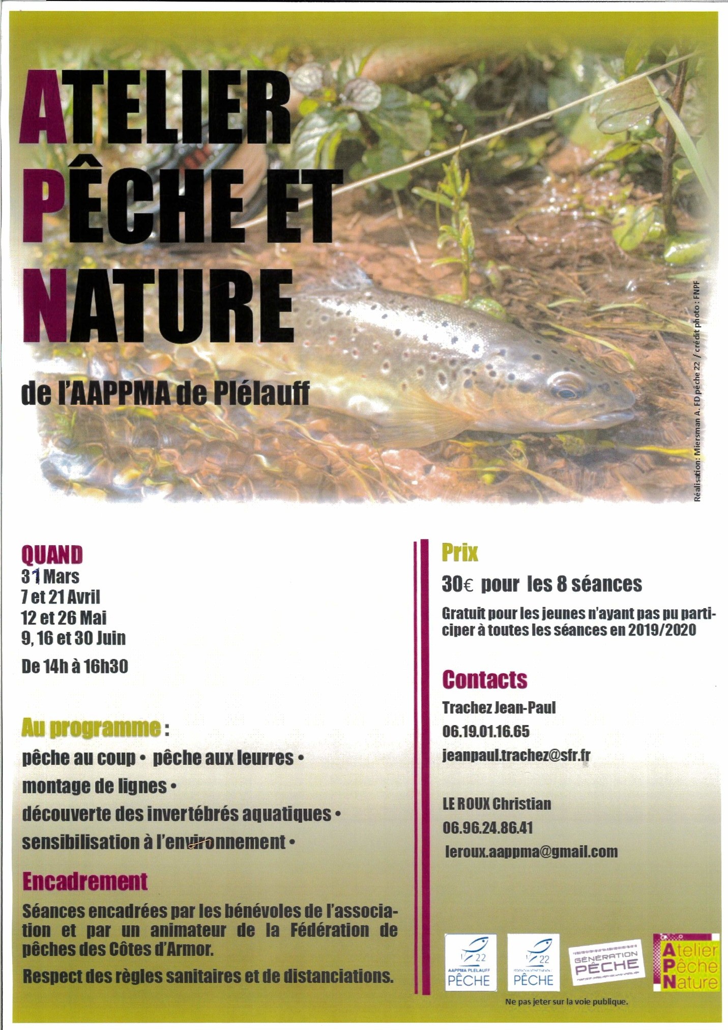 Atelier pêche et nature
